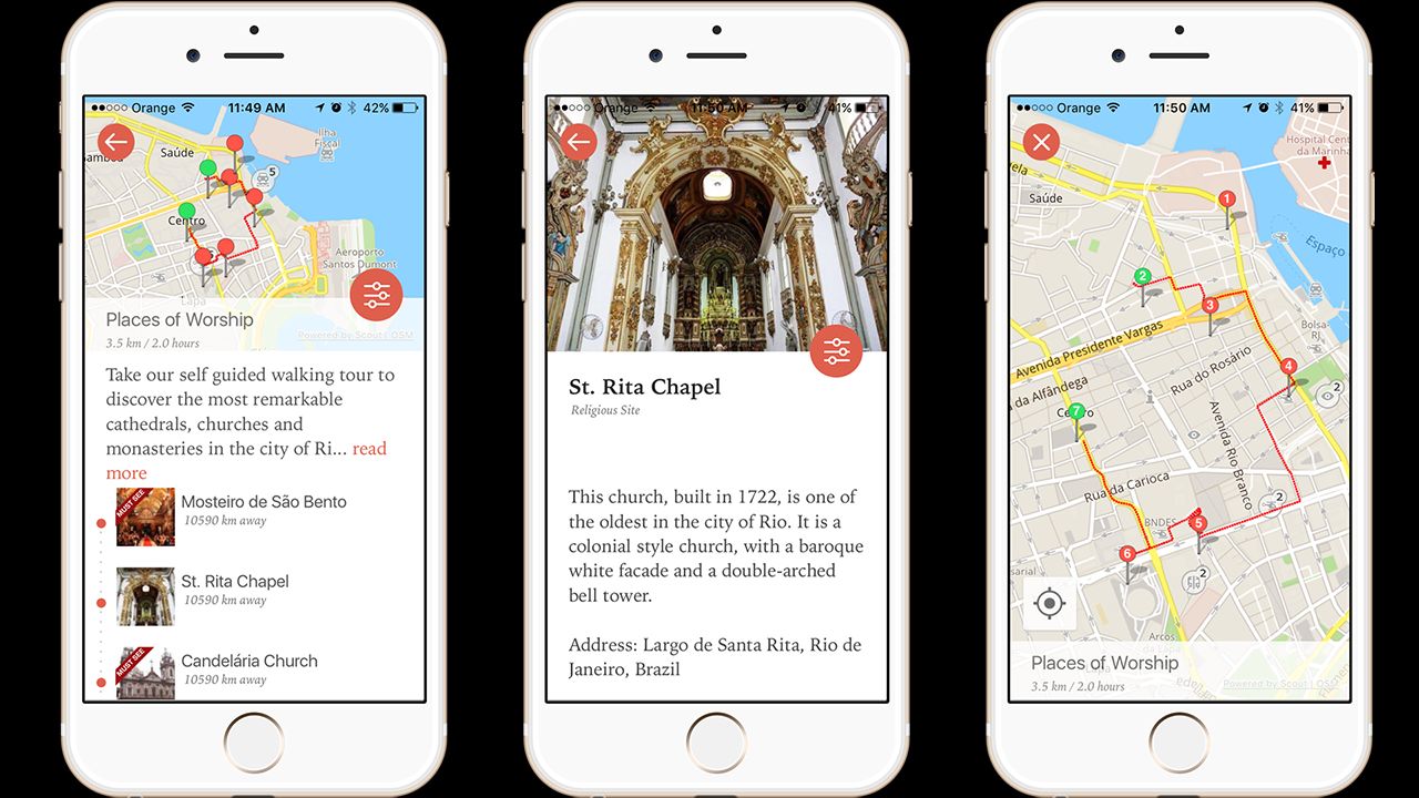 GPS MyCity: A GPS-powered Travel Encyclopedia