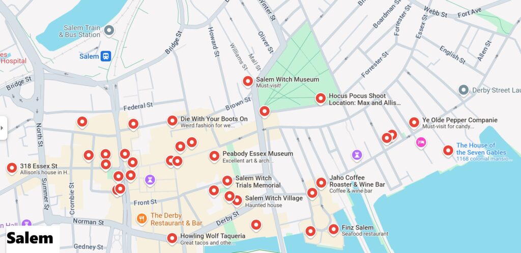 Everything you need to know when planning a trip to Salem, Massachusetts